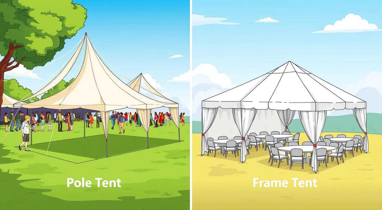 Pole Tent vs Frame Tent: Which One Will Save Your Camping Trip?